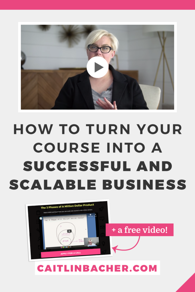 How To Turn Your Course Into A Successful And Scalable Business ...